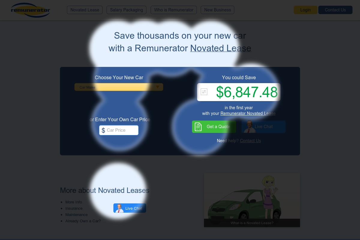 Website Refresh for Remunerator